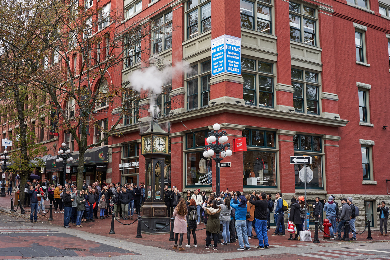 Visiting The Steam Clock In Gastown • British Columbia Magazine